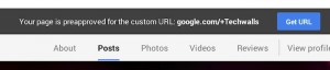 How to Set Custom Short URL for Google Plus Page