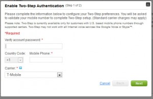 GoDaddy 2-Step Authentication to Protect your Domains