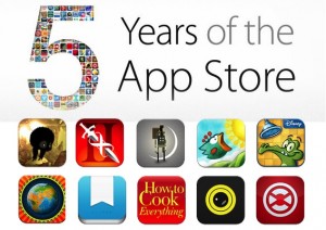 Apple App Store Turns 5 - The History