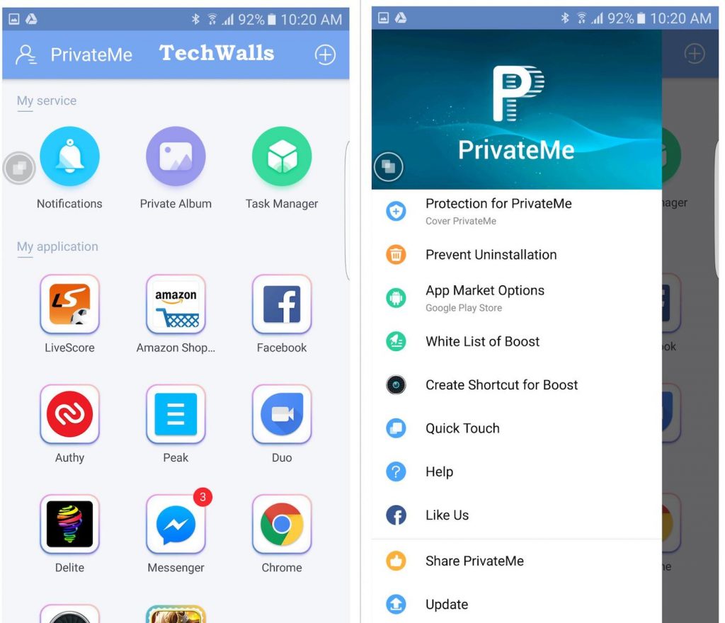 Trigtech PrivateMe Review - Hide Apps & Photos without Rooting