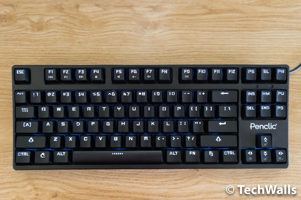 Penclic MK1 Professional Typist Backlit Mechanical Keyboard Review