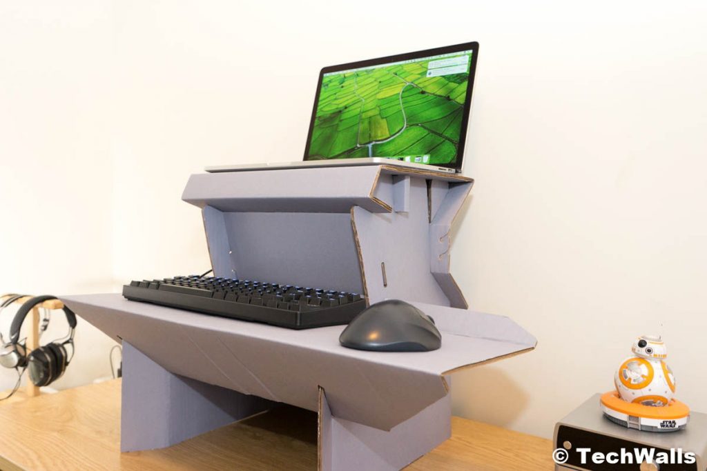 Ergodriven Spark Cardboard Standing Desk Review - The Cheapest Solution