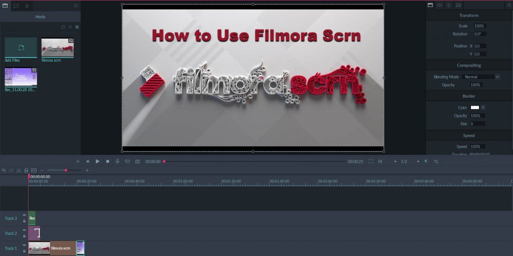 Wondershare Filmora Scrn Screen Recording Software for Windows