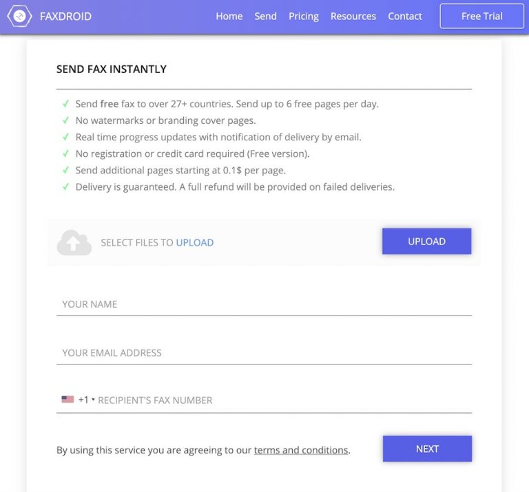 The Best Free Online Fax Services - TechWalls