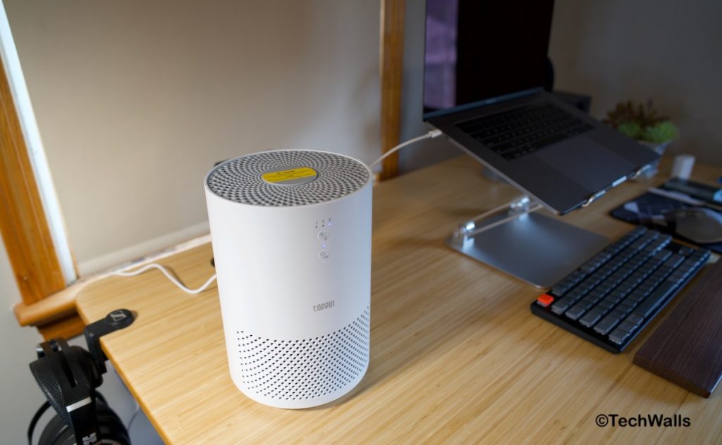 TOPPIN Comfy Air C1 Hepa Air Purifier Review - TechWalls