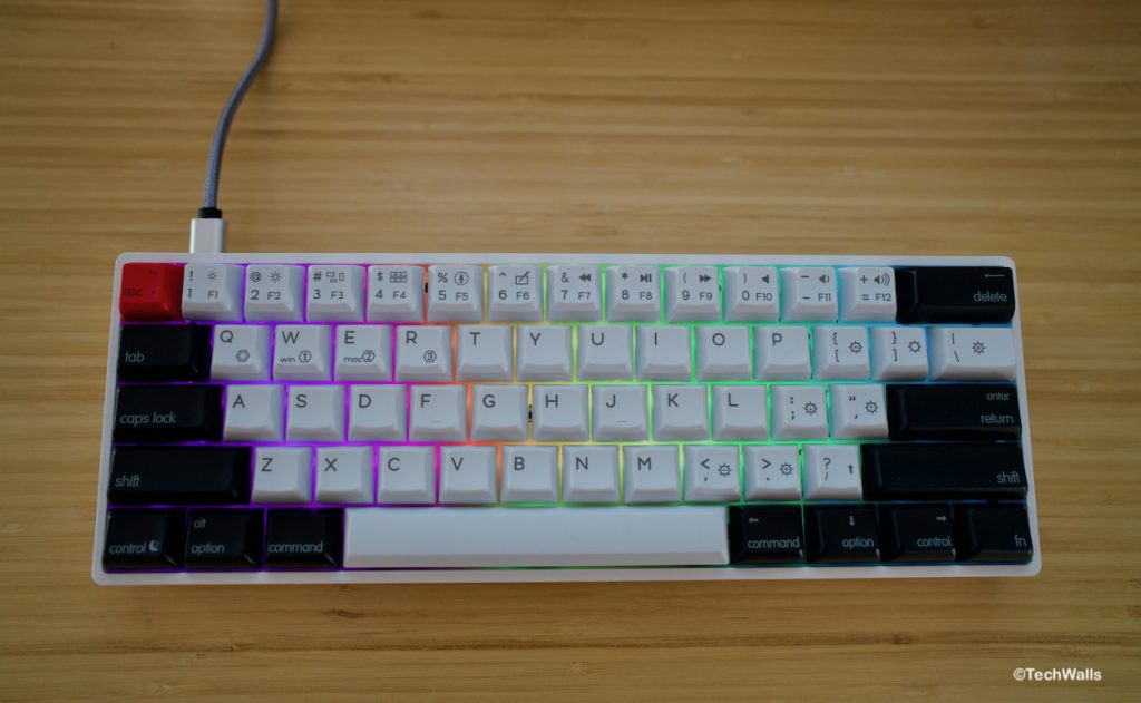 Epomaker AK61 61-Key Hot-Swappable Mechanical Keyboard Review - TechWalls