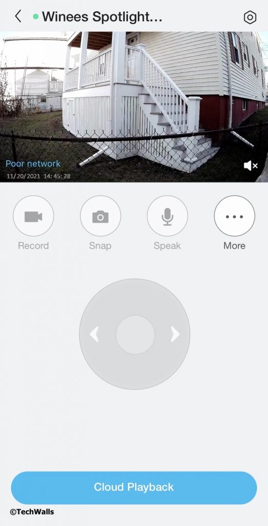 Winees Smart Outdoor Spotlight Security Camera F103 Review - TechWalls