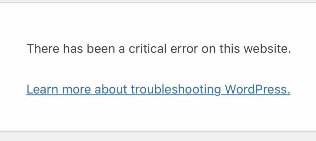 Critical Error After WordPress Update: How to Fix it - TechWalls