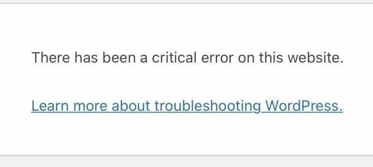 Critical Error After WordPress Update: How to Fix it - TechWalls