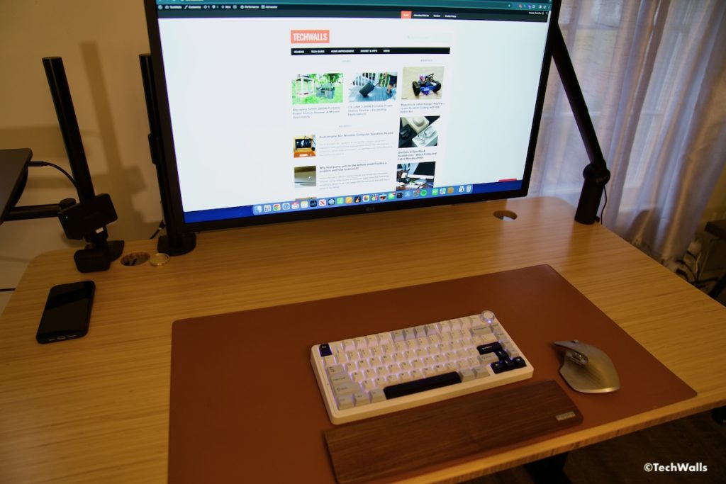 EPOMAKER x AULA F75 Wireless Mechanical Keyboard Review - TechWalls