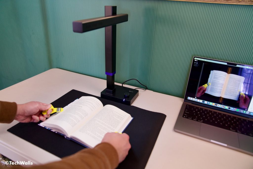 CZUR Shine Ultra Smart Portable Document Scanner Review - TechWalls
