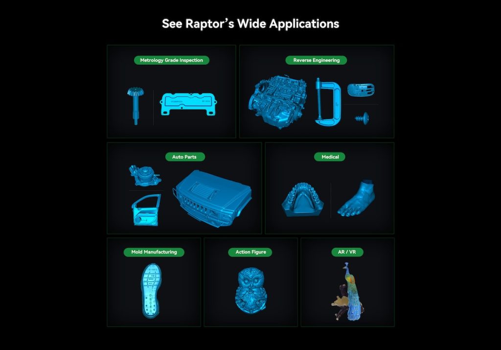 CR-Scan Raptor - The world's first consumer-grade laser scanner - TechWalls