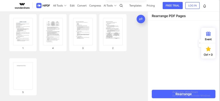 How to Rearrange Pages in PDF? A Guide - TechWalls