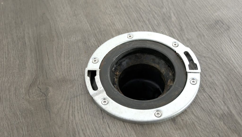 How to Repair a Broken Flange Ring with the Oatey 7 in. Galvanized ...